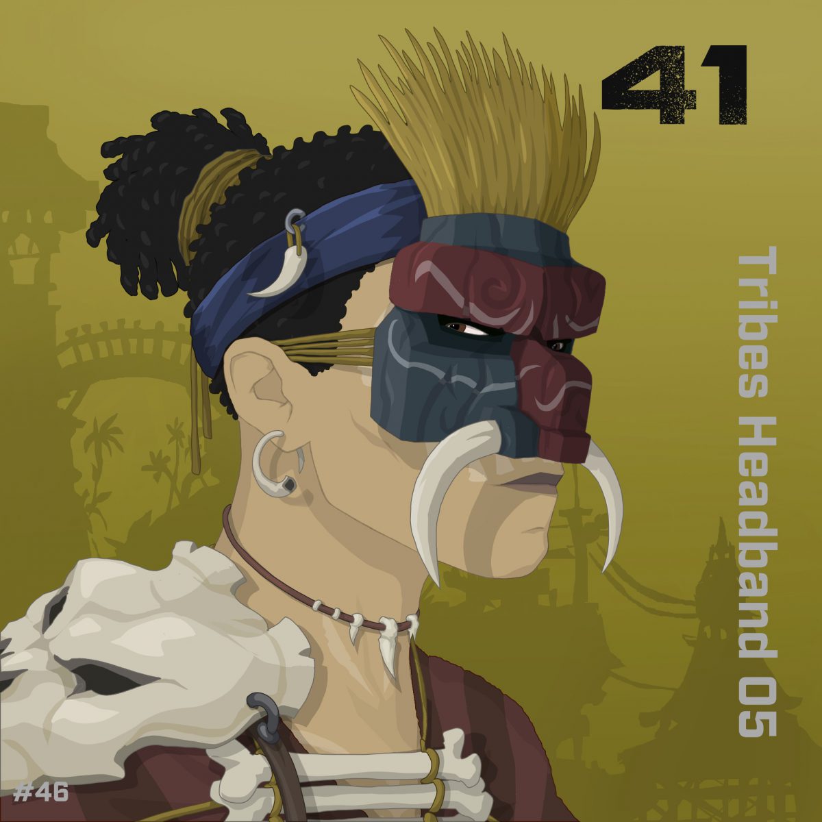 Avatar (PFP) NFT series Tribes – MetaIsland a GameFi Metaverse crypto ...